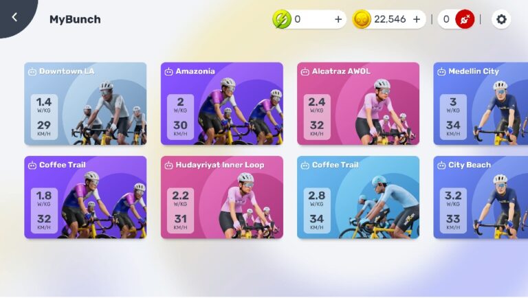 MyWhooshのフリーライドやワークアウトなど充実の基本コンテンツを紹介します！ | きょうどこ